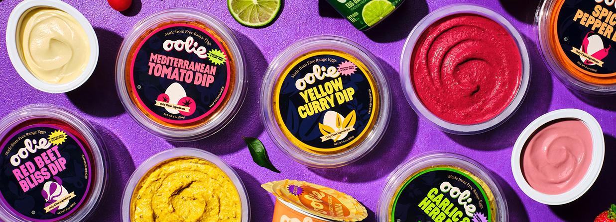Oolie Egg Based Dips and Yogurts