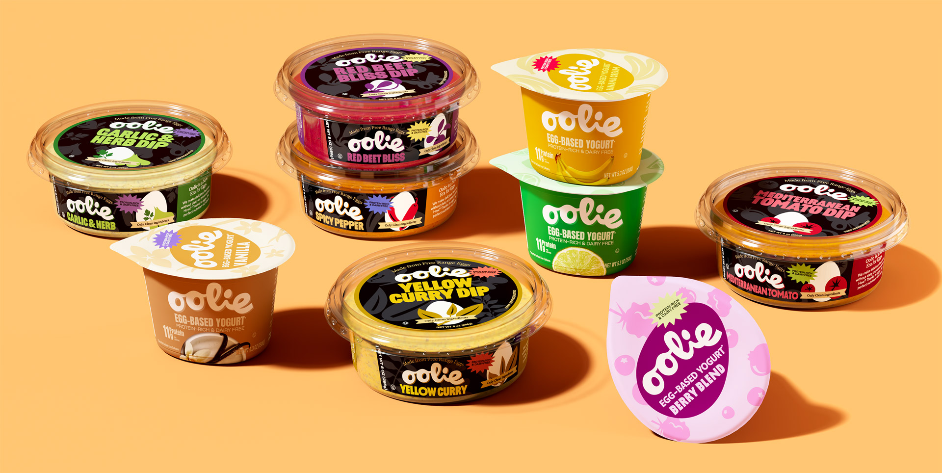 Creamy, egg-based dips and yogurts are about to ship nationwide! - Oolie
